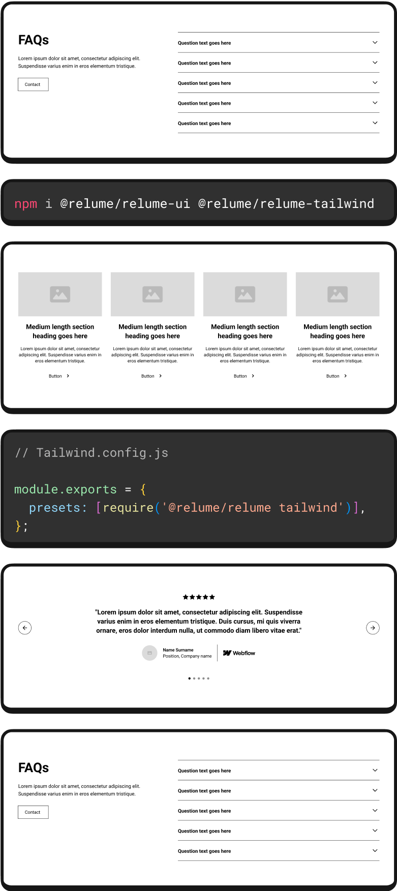 Relume — AIでより迅速に設計および構築されたウェブサイト| AIウェブサイトビルダー